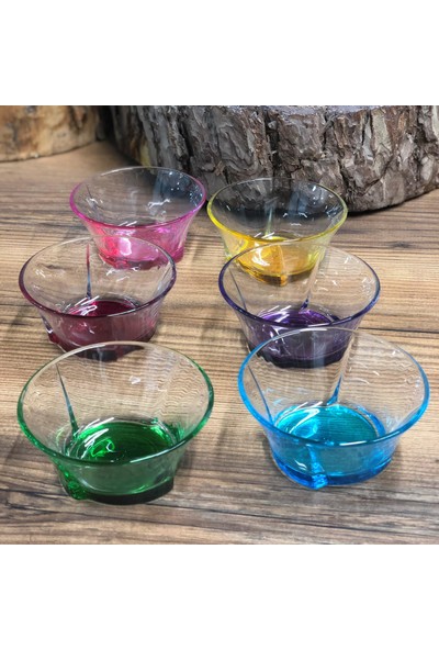 Lav Truva Coral 6'lı Renkli Kase TRU248