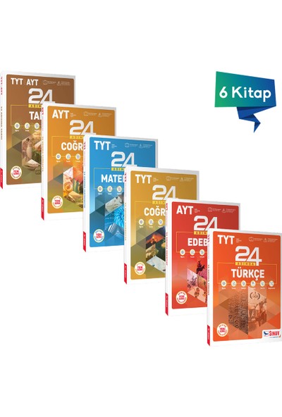 Sınav Yayınları 2022 TYT AYT Sözel 24 Adımda Özel Konu Anlatımlı Soru Bankası Kazandıran Set Sınav Yayınları 2022 TYT AYT Sözel 24 Adımda Özel Konu Anlatımlı Soru Bankası Kazandıran Set