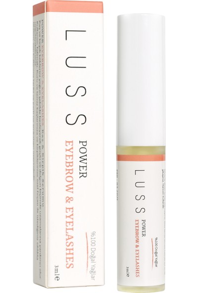 Luss Power Eyebrow&eyelashes (Kaş ve Kirpik Besleyici Serum) Luss Power Eyebrow&eyelashes (Kaş ve Kirpik Besleyici Serum)
