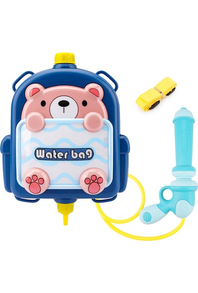 Fairy 1600ml Çocuk Oyuncak Sırt Tankına Bağlantılı Su Tabancası - Mavi (Yurt Dışından) Fairy 1600ml Çocuk Oyuncak Sırt Tankına Bağlantılı Su Tabancası - Mavi (Yurt Dışından)
