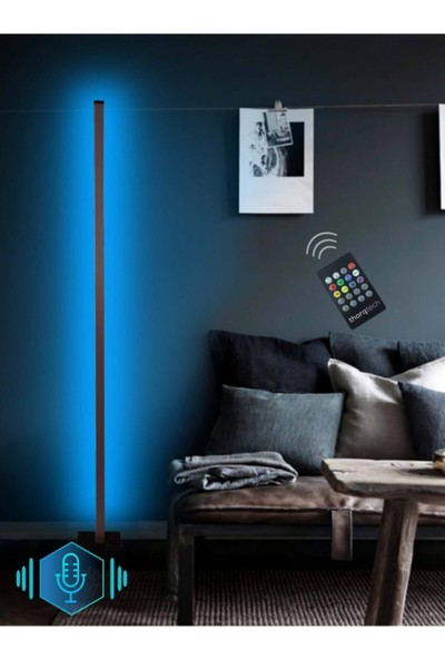 Thorqtech Alegria Sese Duyarlı Lambader Full Rgb Dekoratif Metal Kumandalı Oda Aydınlatma 16 Renk 4 Animasyon Thorqtech Alegria Sese Duyarlı Lambader Full Rgb Dekoratif Metal Kumandalı Oda Aydınlatma 16 Renk 4 Animasyon