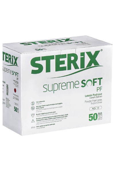 Heine Sterix Steril Pudrasız Cerrahi Eldiven 50’li 7,5 Numara Heine Sterix Steril Pudrasız Cerrahi Eldiven 50’li 7,5 Numara