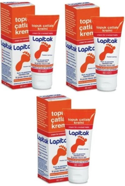 Lapitak Topuk Çatlak Kremi (3) Adet Lapitak Topuk Çatlak Kremi (3) Adet