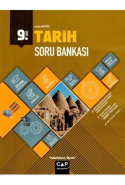 Çap Yayınları 9. Sınıf Anadolu Lisesi Tarih Soru Bankası - Arda Akyüz
