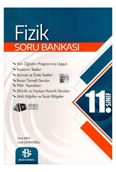 Bilgi Sarmal 11. Sınıf Fizik Soru Bankası - Cenk Çayırcıoğlu