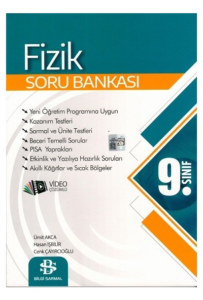 Bilgi Sarmal 9. Sınıf Fizik Soru Bankası