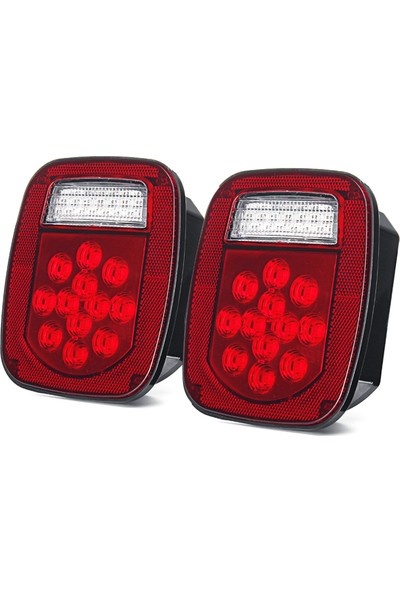 Insma 2'li Led Kuyruk Işık Fren Jeep Wrangler Lamba Için Ters Dönüş Sinyali Insma 2'li Led Kuyruk Işık Fren Jeep Wrangler Lamba Için Ters Dönüş Sinyali