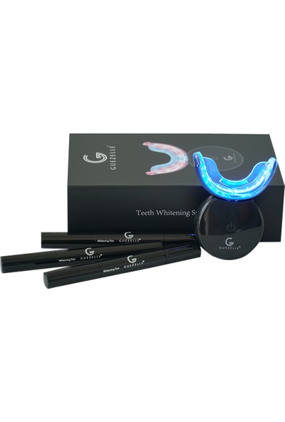 Guezelle Kablosuz Diş Beyazlatma Kiti Siyah