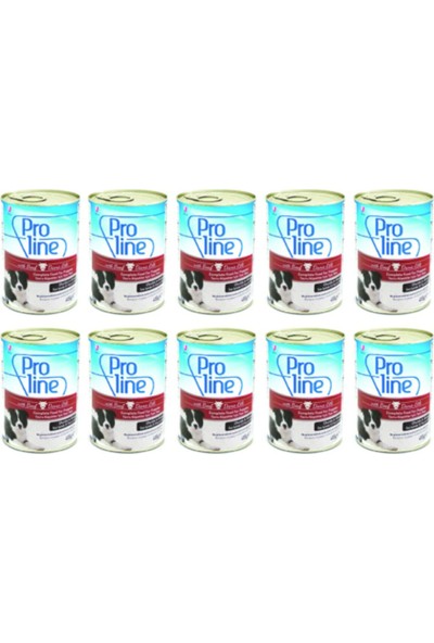 Proline Dana Etli Yavru Köpek Konservesi 10'lu - 415 gr Proline Dana Etli Yavru Köpek Konservesi 10'lu - 415 gr