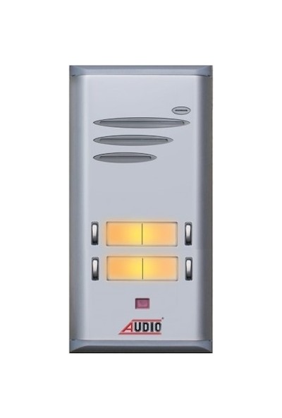 Audio 004849 E04 Basic 4 Butonlu Sesli Zil Paneli Audio 004849 E04 Basic 4 Butonlu Sesli Zil Paneli