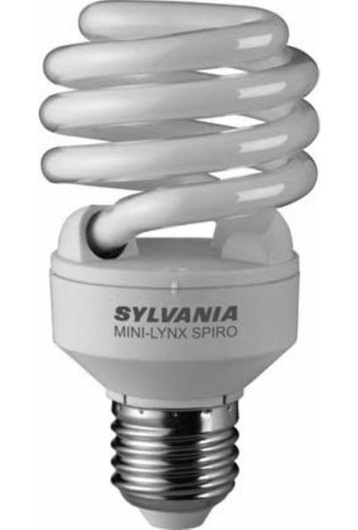 Sylvania Spiral Ampul Gün Işığı Renk 23 Watt 10'lu Paket Sylvania Spiral Ampul Gün Işığı Renk 23 Watt 10'lu Paket