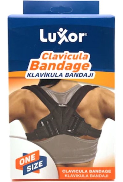 Luxor Yetişkin Klavikula Bandajı - One Size - 189 Luxor Yetişkin Klavikula Bandajı - One Size - 189