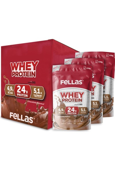 Fellas Protein Tozu Çikolata 900GR Fellas Protein Tozu Çikolata 900GR