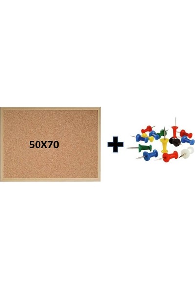 Gen-Of Mantar Pano 50 x 70 cm + Harita Çivisi