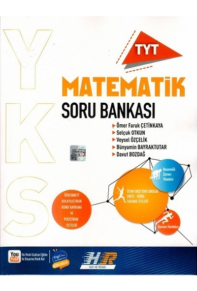 Hız ve Renk Yayınları TYT Matematik Soru Bankası
