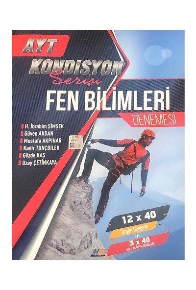 Hız ve Renk Yayınları AYT Fen Bilimleri Kondisyon Serisi Denemeleri