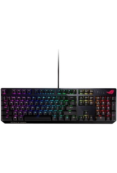 Asus ROG Strix Scope Aura Sync RGB Türkçe NX Blue Switch Geniş Ctrl Tuşu Mekanik Oyuncu Klavye Asus ROG Strix Scope Aura Sync RGB Türkçe NX Blue Switch Geniş Ctrl Tuşu Mekanik Oyuncu Klavye