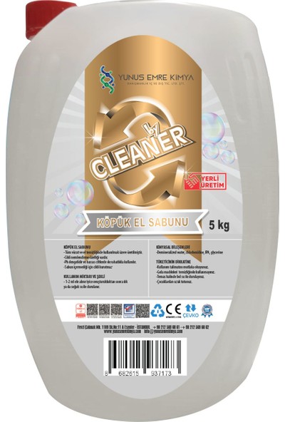 By Cleaner Köpük El Sabunu By Cleaner Köpük El Sabunu