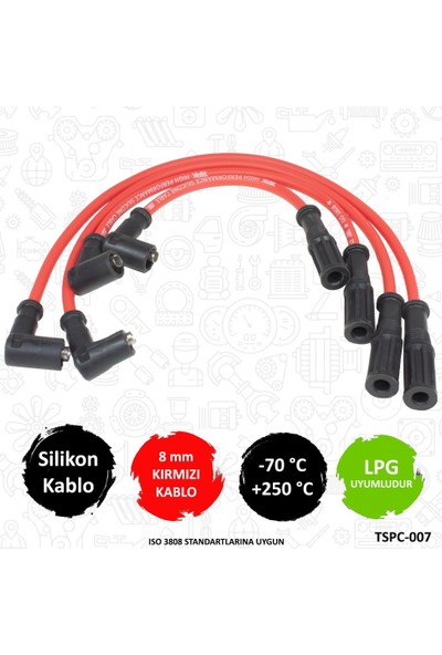 Tork 7776810 - Palıo -Sıena - Albea 1.2 8V - Buji Kablosu Tork 7776810 - Palıo -Sıena - Albea 1.2 8V - Buji Kablosu