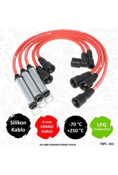 Tork 1612537 - Opel Vectra A 1.8 / 2.0 8V 92-96 - Buji Kablosu