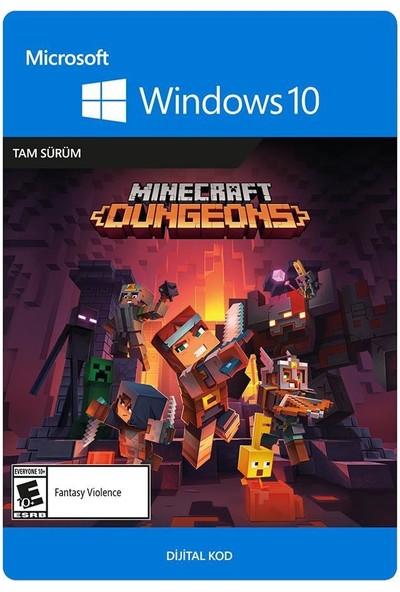 Minecraft Dungeons - Windows 10 Pc