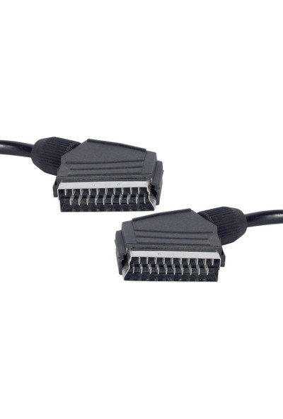 Powermaster Scart Scart Kablo Standart 9 mm 1.3 Metre Poşetli Powermaster Scart Scart Kablo Standart 9 mm 1.3 Metre Poşetli