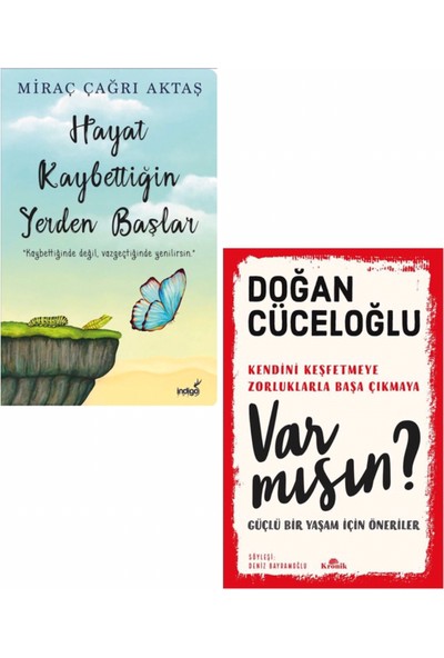 Hayat Kaybettiğin Yerden Başlar - Var Mısın? - Doğan Cüceloğlu - Miraç Çağrı Aktaş + Tohumlu Kurşun Kalem Hayat Kaybettiğin Yerden Başlar - Var Mısın? - Doğan Cüceloğlu - Miraç Çağrı Aktaş + Tohumlu Kurşun Kalem