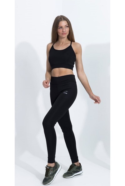 Nike Air Model Siyah Renk Dalgıç Kumaş Kadın Spor Tayt Nike Air Model Siyah Renk Dalgıç Kumaş Kadın Spor Tayt
