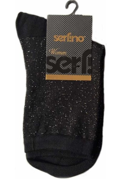 Şirin Serfino Bambu Simli Bayan Çorabı