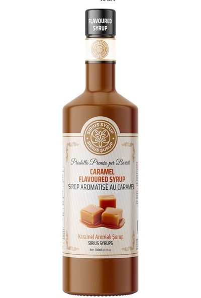 Sirius Premium Caramel Aromalı Şurup 700 ml Sirius Premium Caramel Aromalı Şurup 700 ml