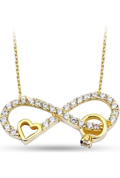 Bilun Gold Sonsuza Dek Kalbimin Sahibi 14K Altın Kolye Bilun Gold Sonsuza Dek Kalbimin Sahibi 14K Altın Kolye