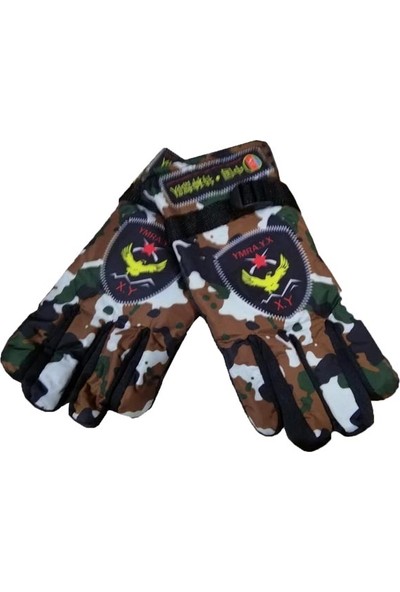 Leader Trade -Soğuk Iklim Eldiveni Kamuflaj Desen Yeşik Kahve Leader Trade -Soğuk Iklim Eldiveni Kamuflaj Desen Yeşik Kahve