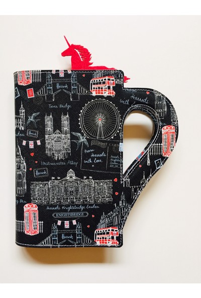 Yedi Kedi Kitap Kılıfı Londra