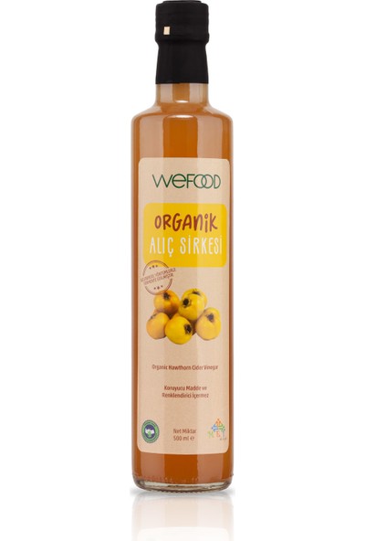 Wefood Organik Alıç Sirkesi 500 ml