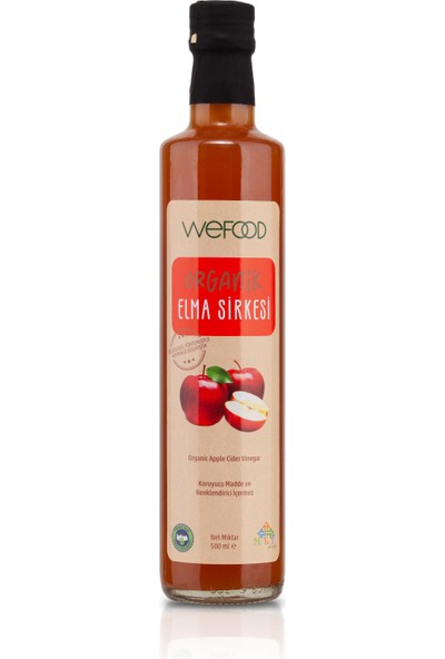 Wefood Organik Elma Sirkesi 500 ml