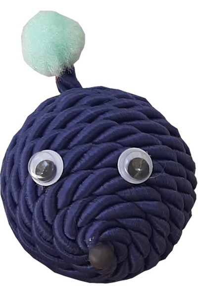 Woddy Kuyruklu Çıngıraklı Kedi Topu