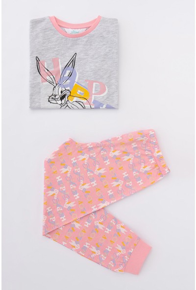 Penti Çok Renkli Kız Çocuk Happy Bugs 2li Pijama Takımı
