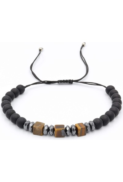 Takıhanem Asil Doğal Taş Erkek Bileklik