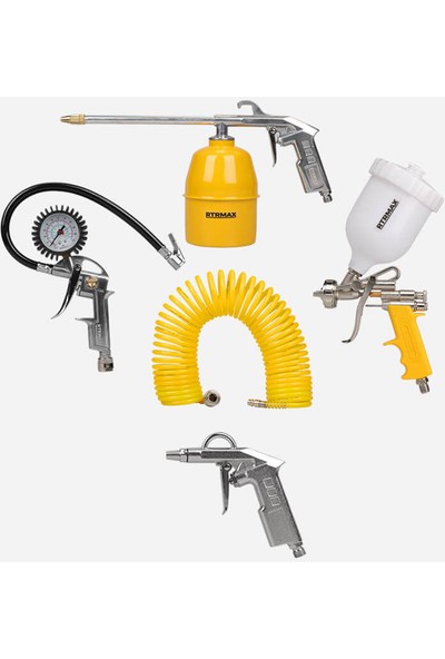 Rtr Max Sbs Rtrmax Havalı Alet Seti 5 Pcs Rtr Max Sbs Rtrmax Havalı Alet Seti 5 Pcs