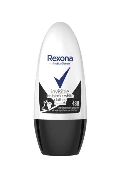 Deotak Rexona Invisible On Black&white Clothes Deo Roll On 50 ml