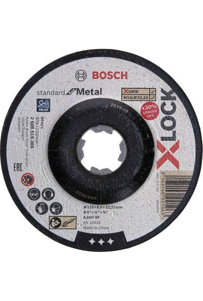 Bosch X-Lock 115*6 Standart For Metal Kesici - 2608619365 Bosch X-Lock 115*6 Standart For Metal Kesici - 2608619365