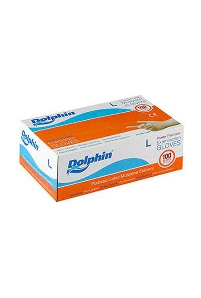 Dolphin Large Lateks Pudrasız Eldiven Dolphin Large Lateks Pudrasız Eldiven