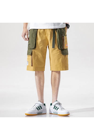 Qualife Çok Renkli Bol Şort (Yurt Dışından)