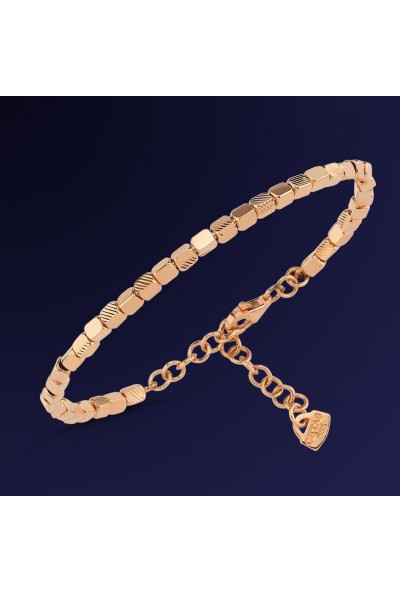 Çetaş Altın 14 Ayar Rose Altın Bilezik