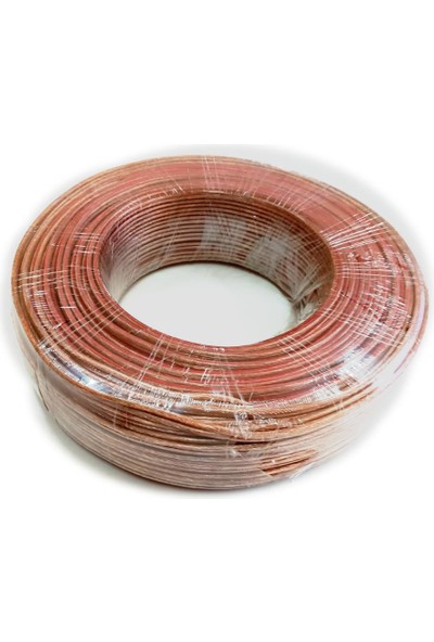 Ata Elektronik 30 M 0.75MM Şeffaf Hoparlör Ses Aktarım Elektrik Kablosu Şeffaf Ata Elektronik 30 M 0.75MM Şeffaf Hoparlör Ses Aktarım Elektrik Kablosu Şeffaf