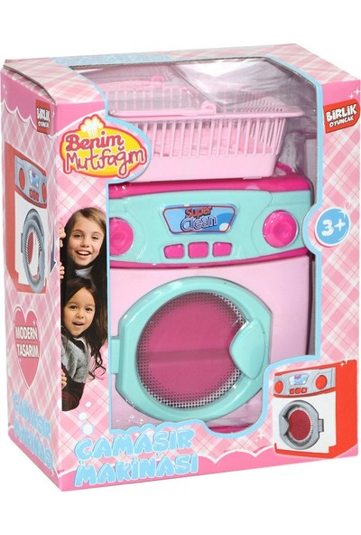 Birlik Toys FSN-005 Birlik, Çamaşır Makinesi Pembe