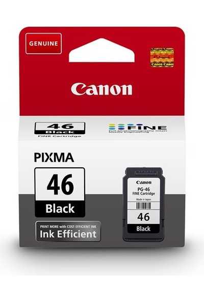 Canon Pg-46 Siyah Mürekkep Kartuş E404-414-474 E3140