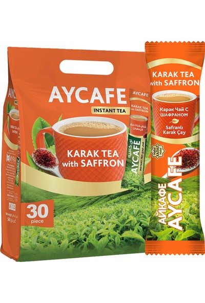 Aycafe Safranlı Karak Çay 30 Adet