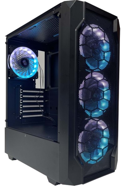Escapelock 8010 Mesh Kumandalı 500 Watt Psu 4*12CM Rgb Fan Oyuncu Bilgisayarı Kasası Escapelock 8010 Mesh Kumandalı 500 Watt Psu 4*12CM Rgb Fan Oyuncu Bilgisayarı Kasası
