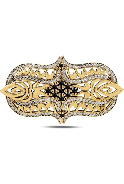 Gümüşhane Silver Zirkon Taşlı Otantik Broş Gümüşhane Silver Zirkon Taşlı Otantik Broş